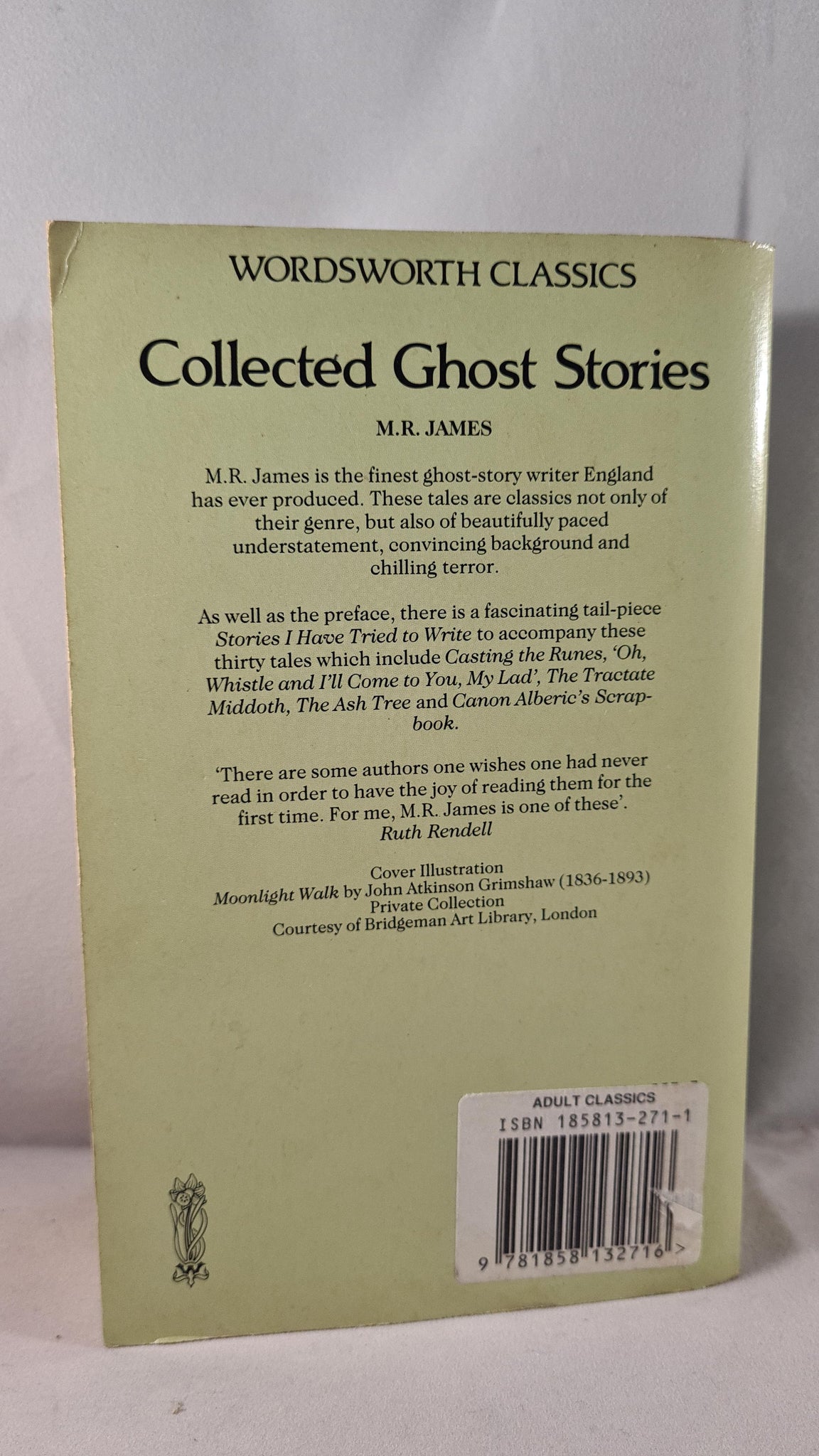 M R James - Collected Ghost Stories, Wordsworth, 1992, Paperbacks – Richard Dalby's Library