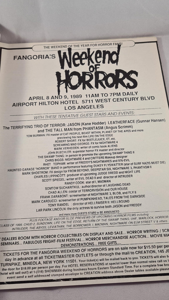 Gorezone Number 7 May 1989 – Richard Dalby's Library