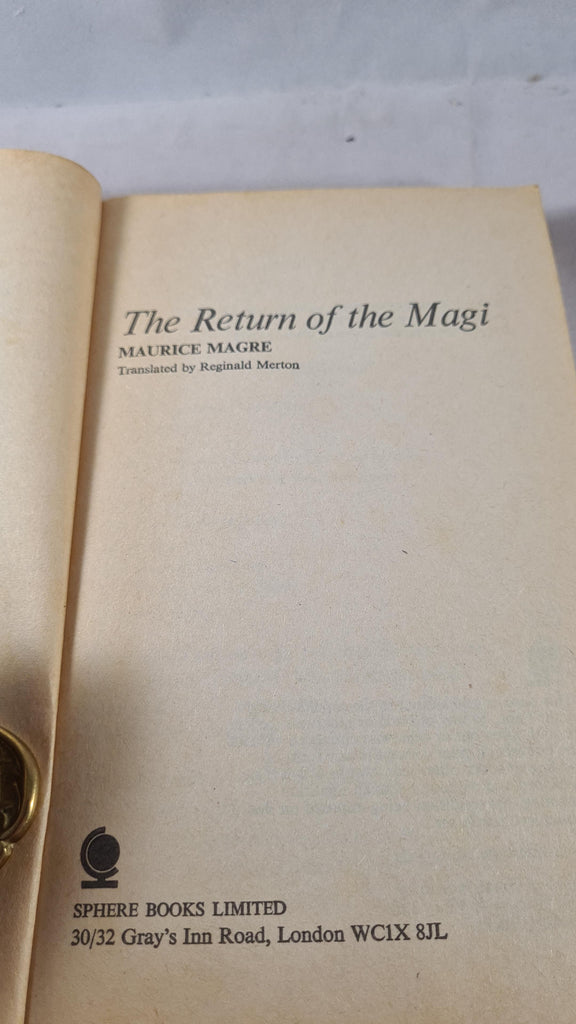 Maurice Magre - The Return Of The Magi, Sphere Books, 1975, Paperbacks ...