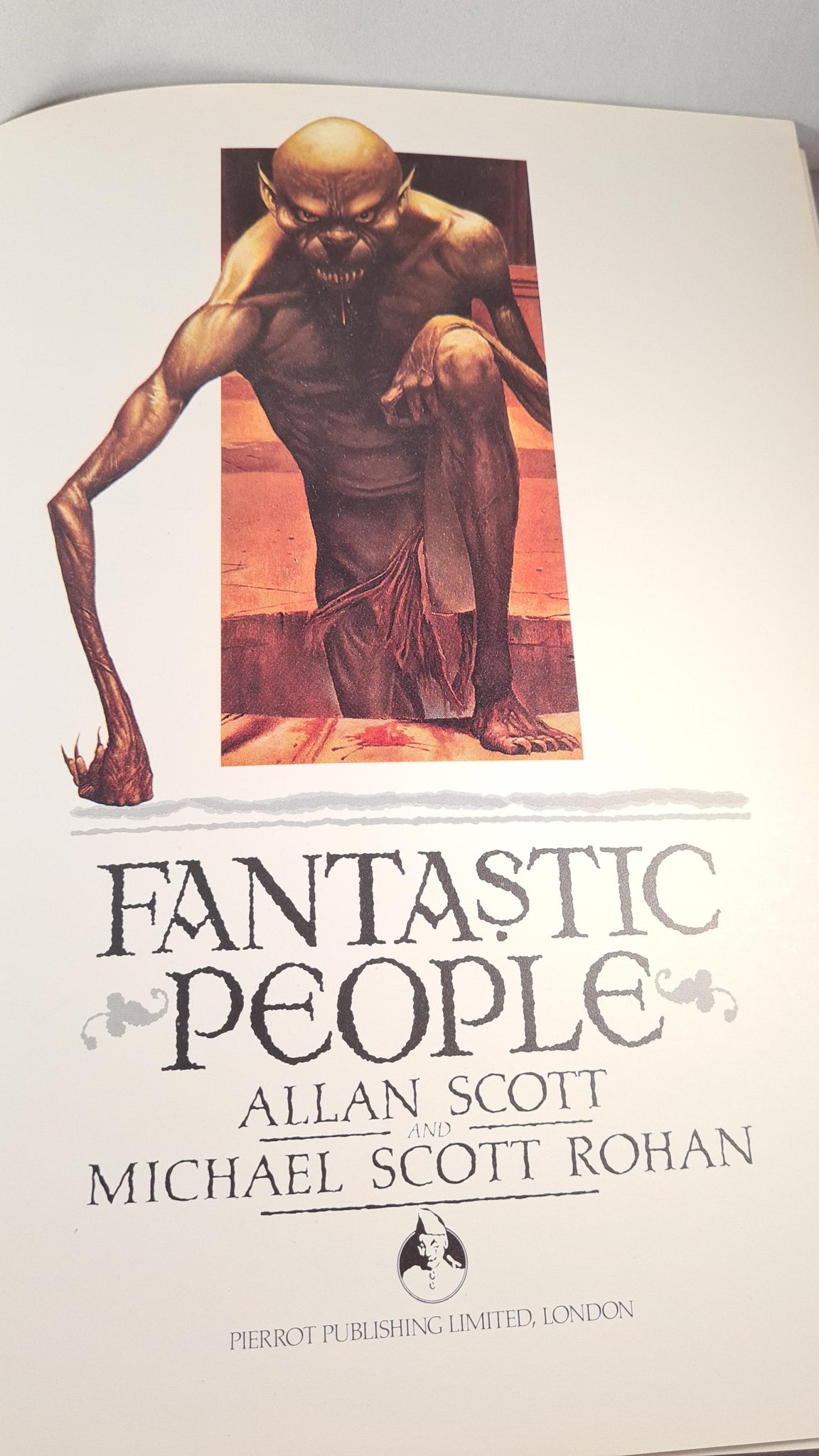 Allan Scott & Michael Scott Rohan - Fantastic People, Pierrot, 1980 ...