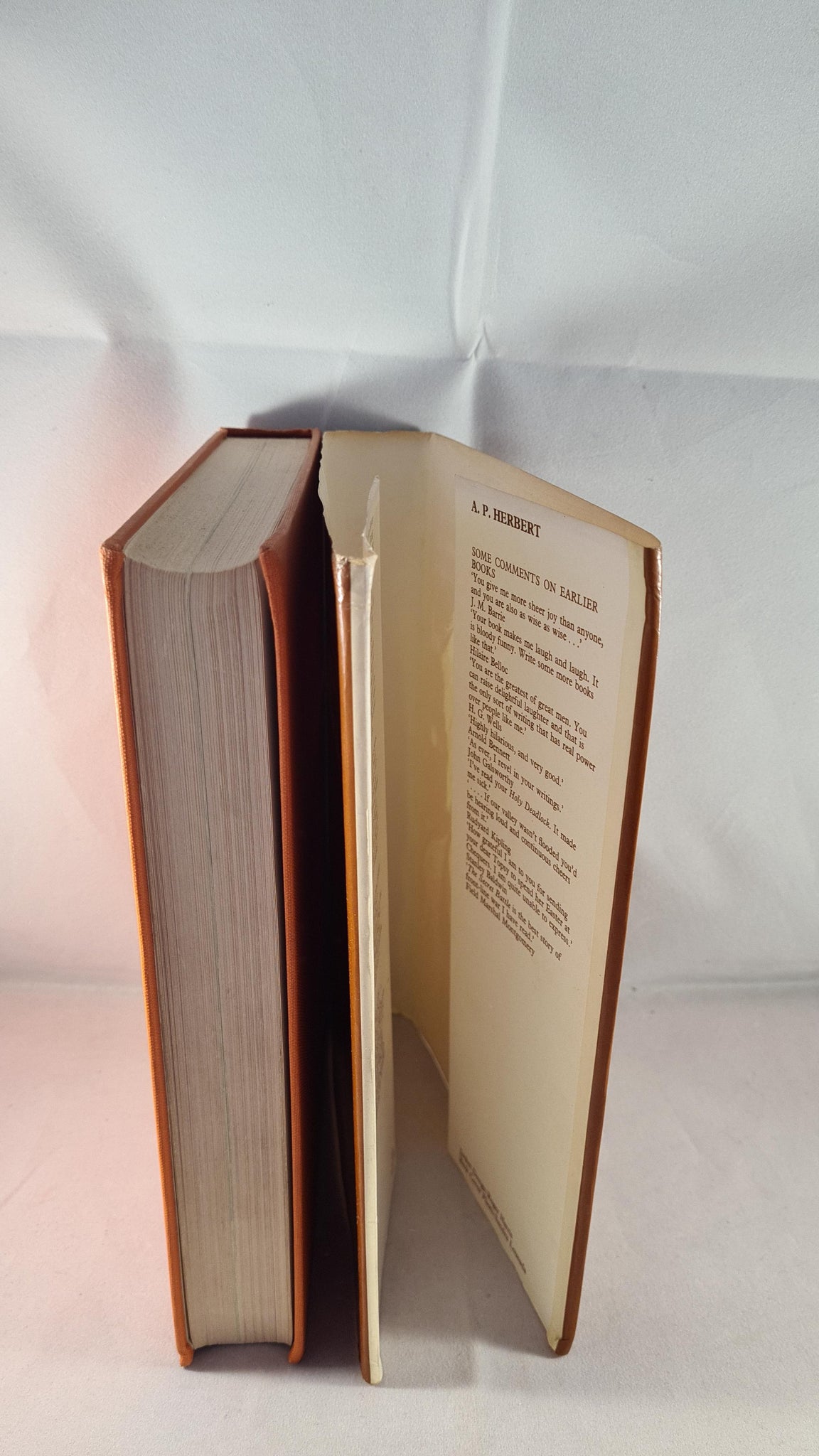 Alan Herbert - A P H - His Life and Times, Heinemann, 1970, Inscribed ...