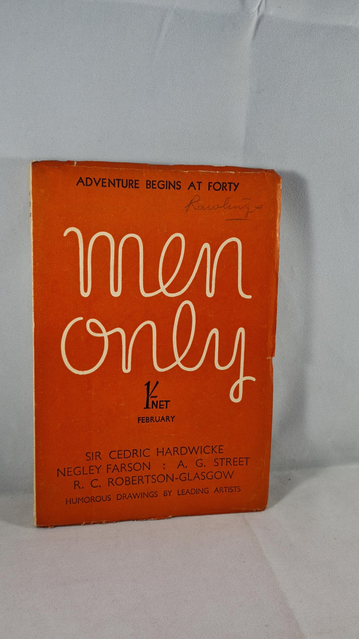 Men Only Volume 1 Number 3 February 1936 – Richard Dalby's Library