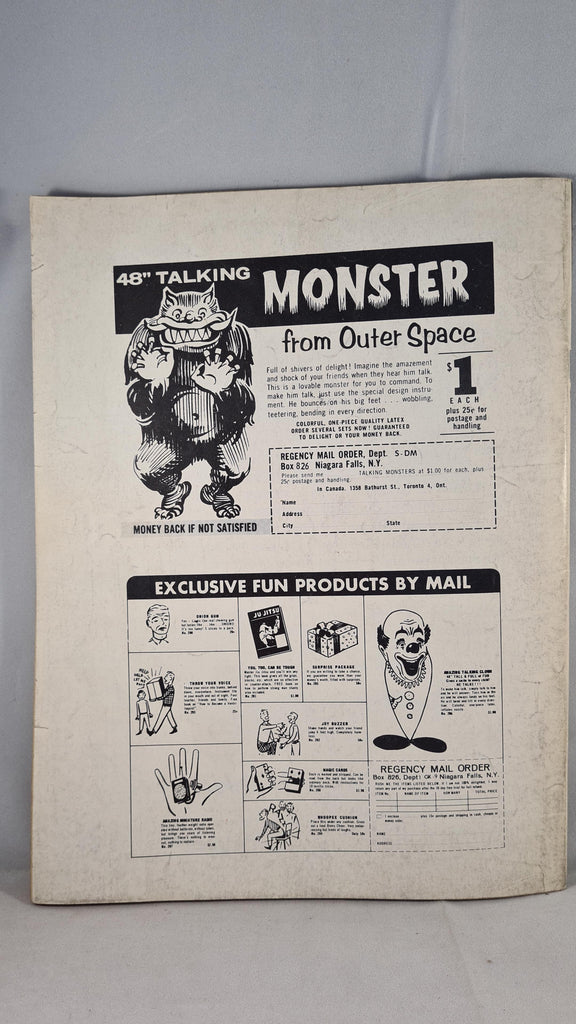 Shriek! Winter 1967, The Monster Horror Magazine – Richard Dalby's Library