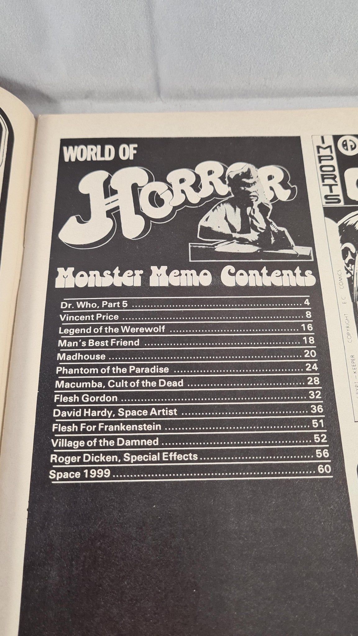 World of Horror Number 7 – Richard Dalby's Library