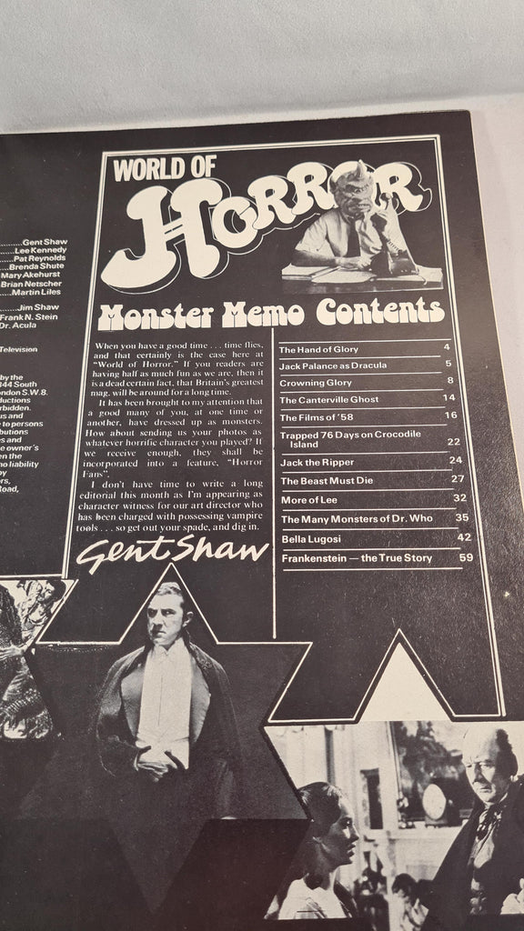 World of Horror Number 3 – Richard Dalby's Library