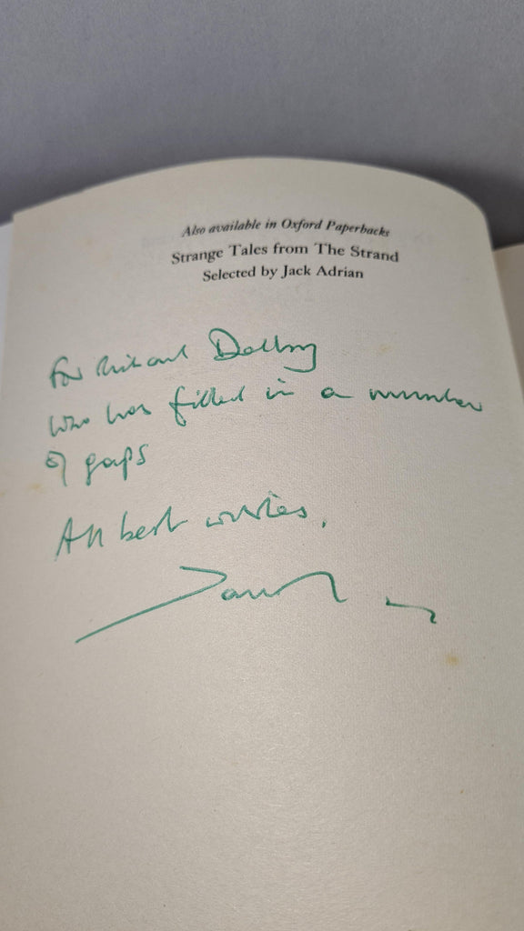 Jack Adrian - Detective Stories from The Strand Magazine, Oxford, 1992 ...