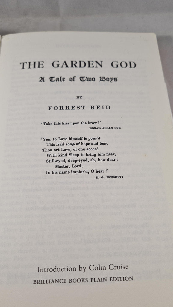 Forrest Reid - The Garden God, Brilliance Books, 1986, First Paperback ...