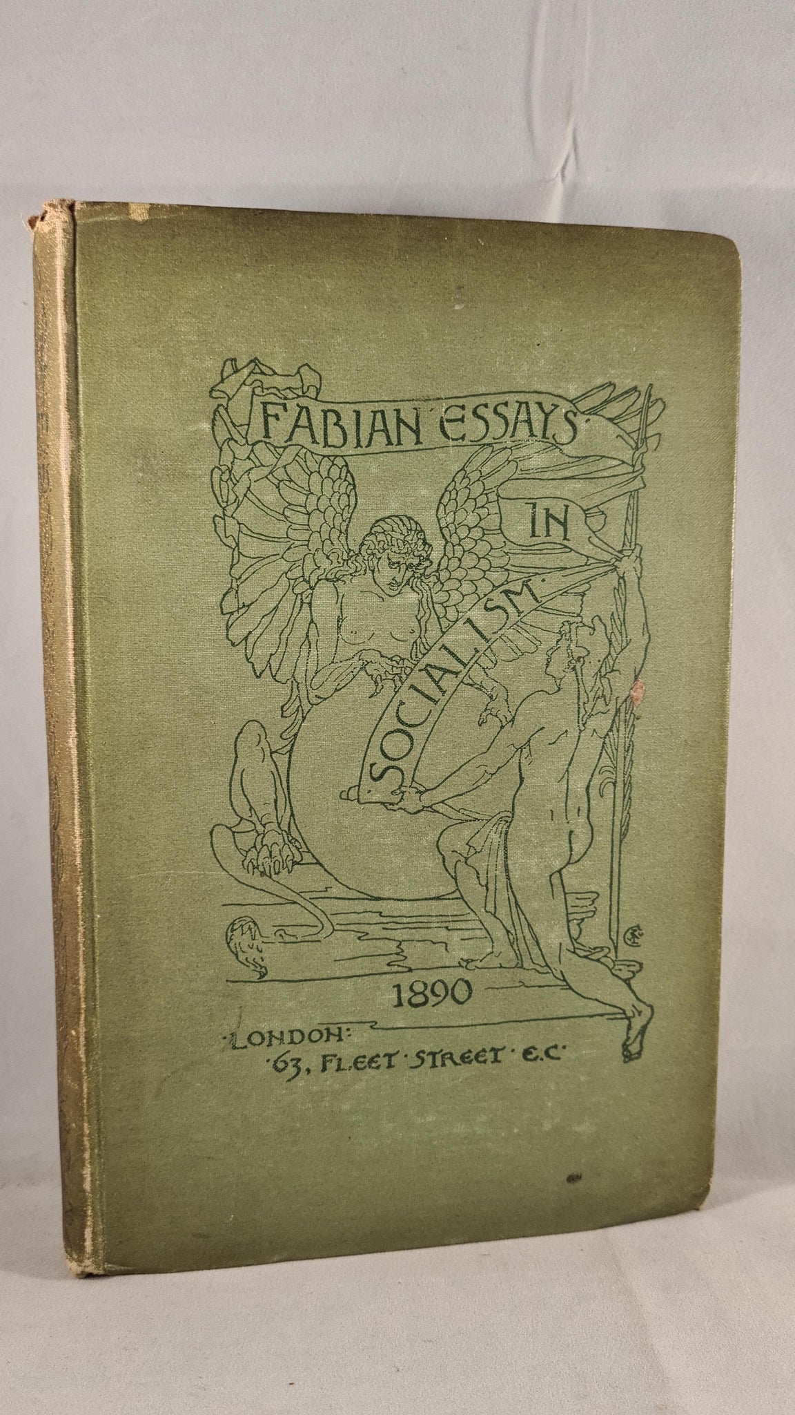 Bernard Shaw - Fabian Essays in Socialism, Fabian Society, 1889, First ...