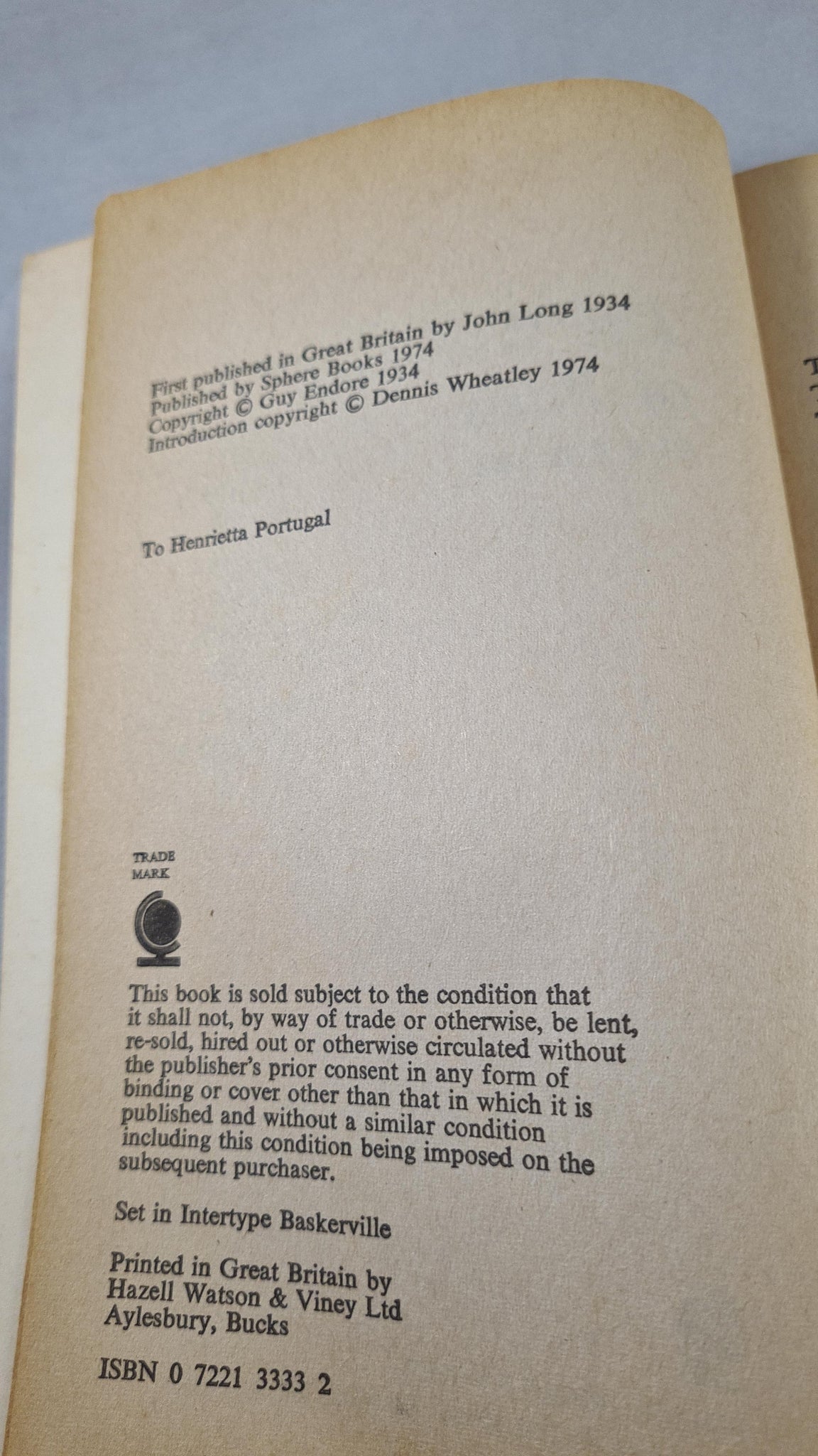 Guy Endore - The Werewolf of Paris, Sphere Books, 1974, Paperbacks – Richard Dalby's Library