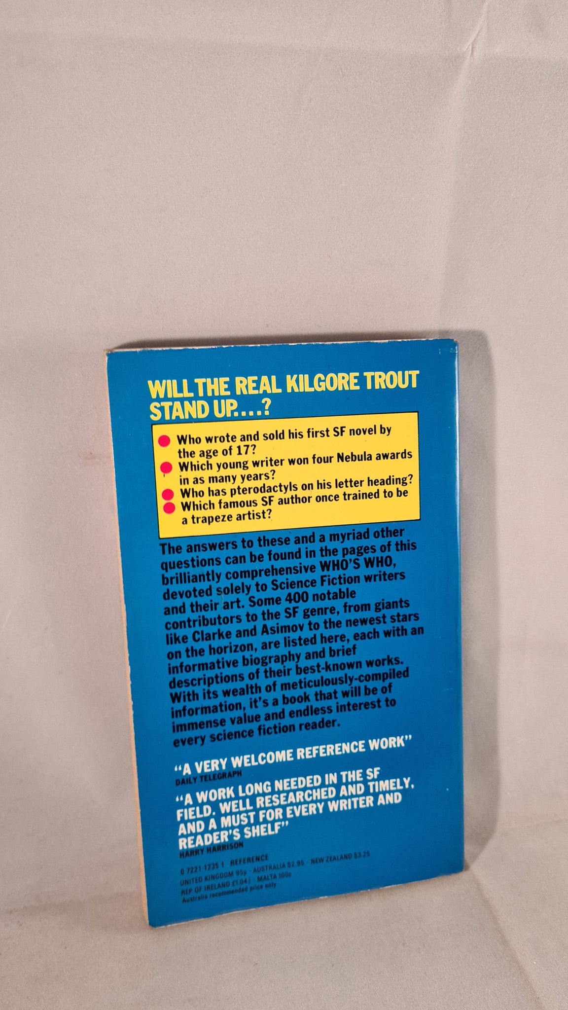 Brian Ash - Who's Who in Science Fiction, Sphere, 1977, Paperbacks ...