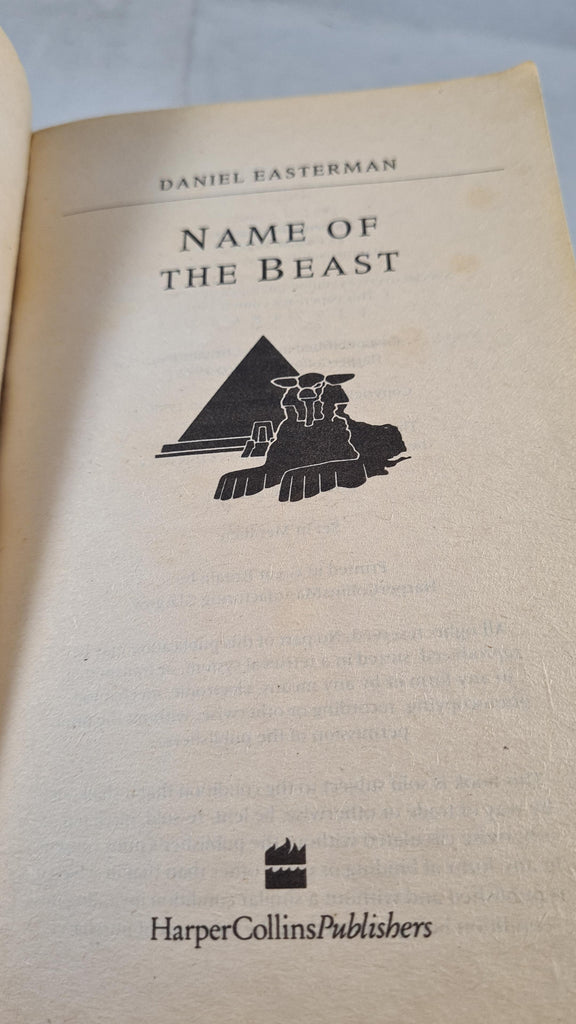 Daniel Easterman - Name Of The Beast, Harper Collins, 1994, Paperbacks ...
