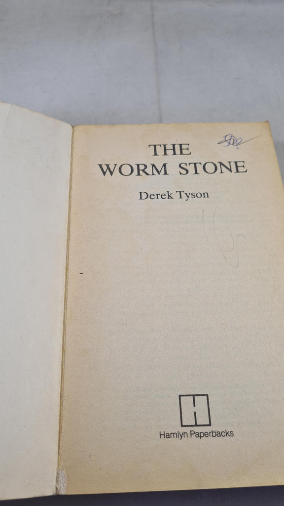 Derek Tyson - The Worm Stone, Hamlyn Paperbacks, 1981 – Richard Dalby's ...