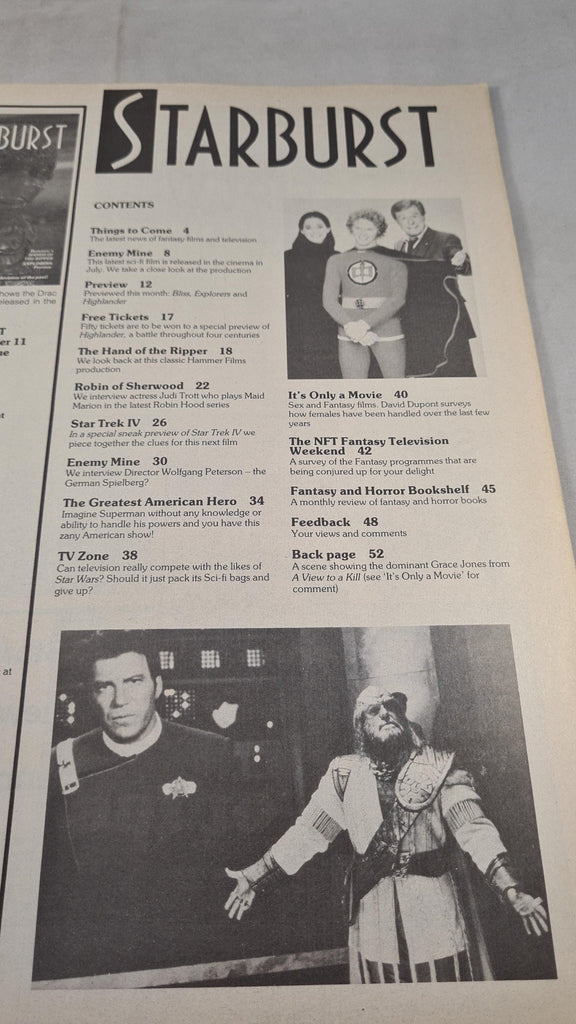 Starburst Volume 8 Number 11 July 1986 – Richard Dalby's Library