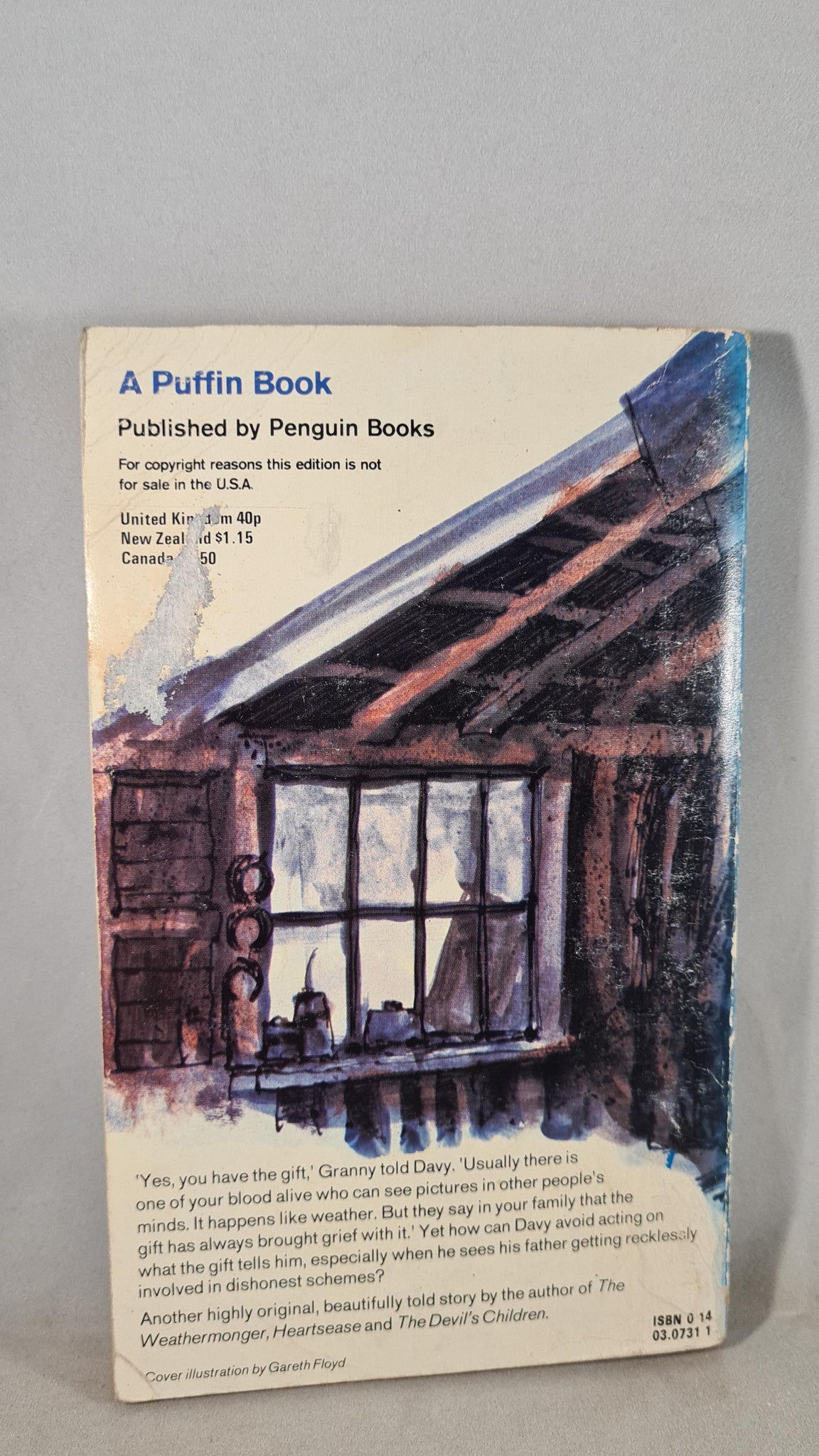 Peter Dickinson - The Gift, Puffin Books, 1975, Paperbacks – Richard ...