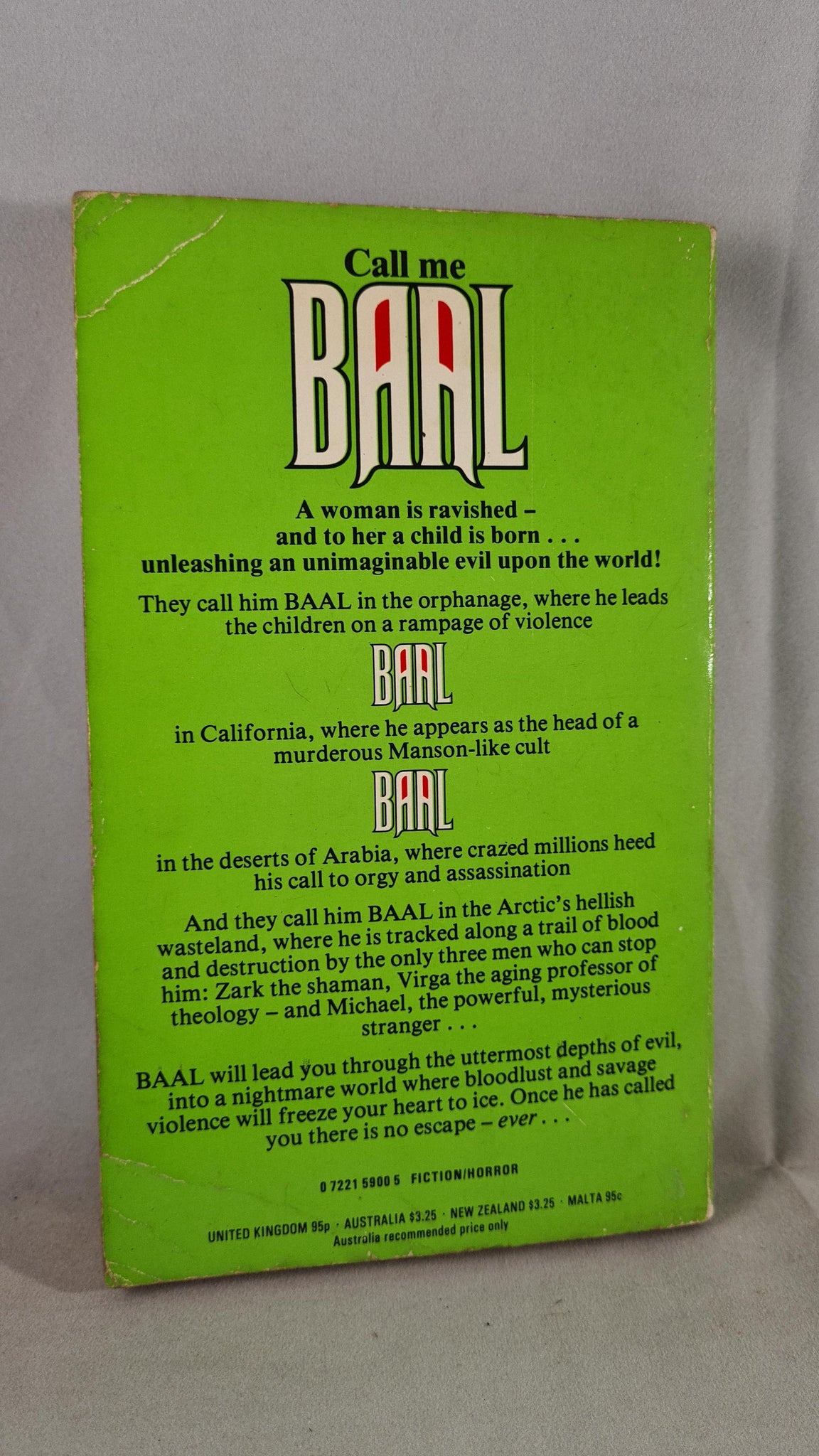 Robert R McCammon - Baal, Sphere Books, 1979, Paperbacks – Richard ...