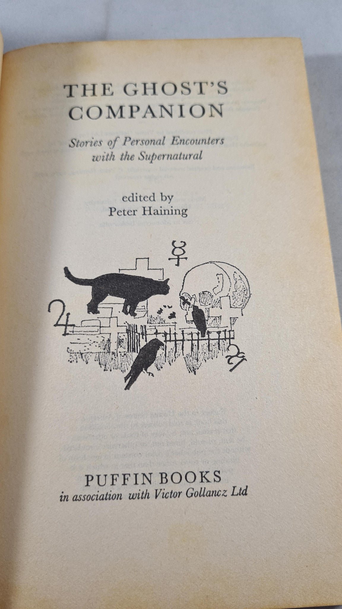 Peter Haining - The Ghost's Companion, Puffin Books, 1978, Paperbacks ...