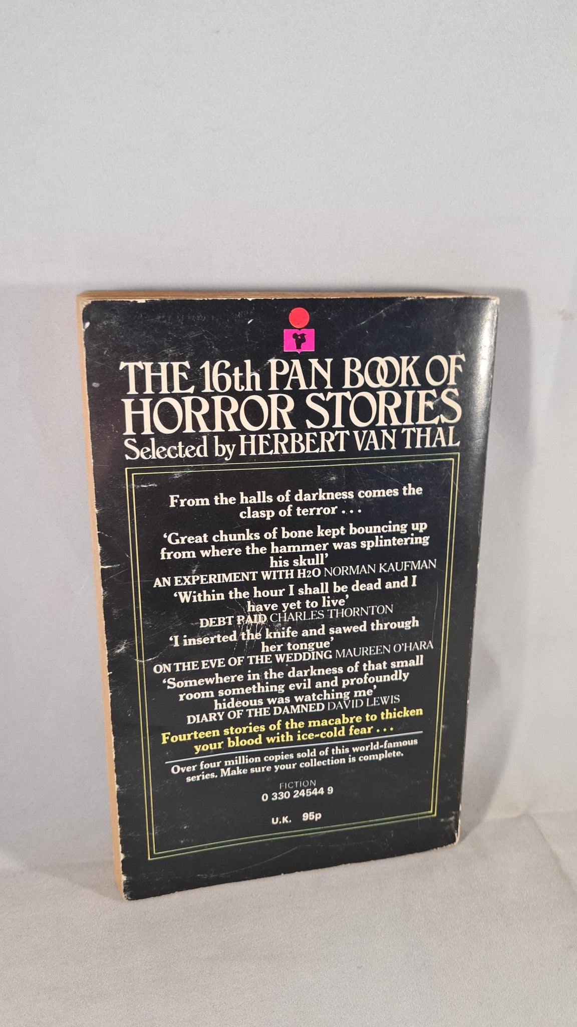 Herbert Van Thal - The 16th Pan Book of Horror Stories, 1975, Paperbac ...