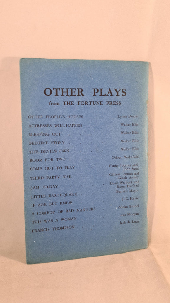 Constance Cox - Madame Bovary, Fortune Press, 1948, A Play in Three Ac ...