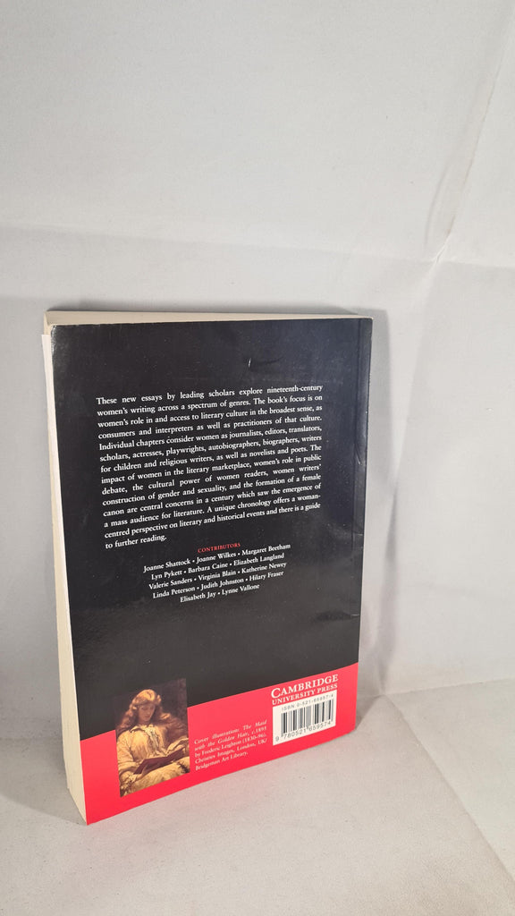 Joanne Shattock - Women & Literature in Britain 1800-1900, Cambridge ...