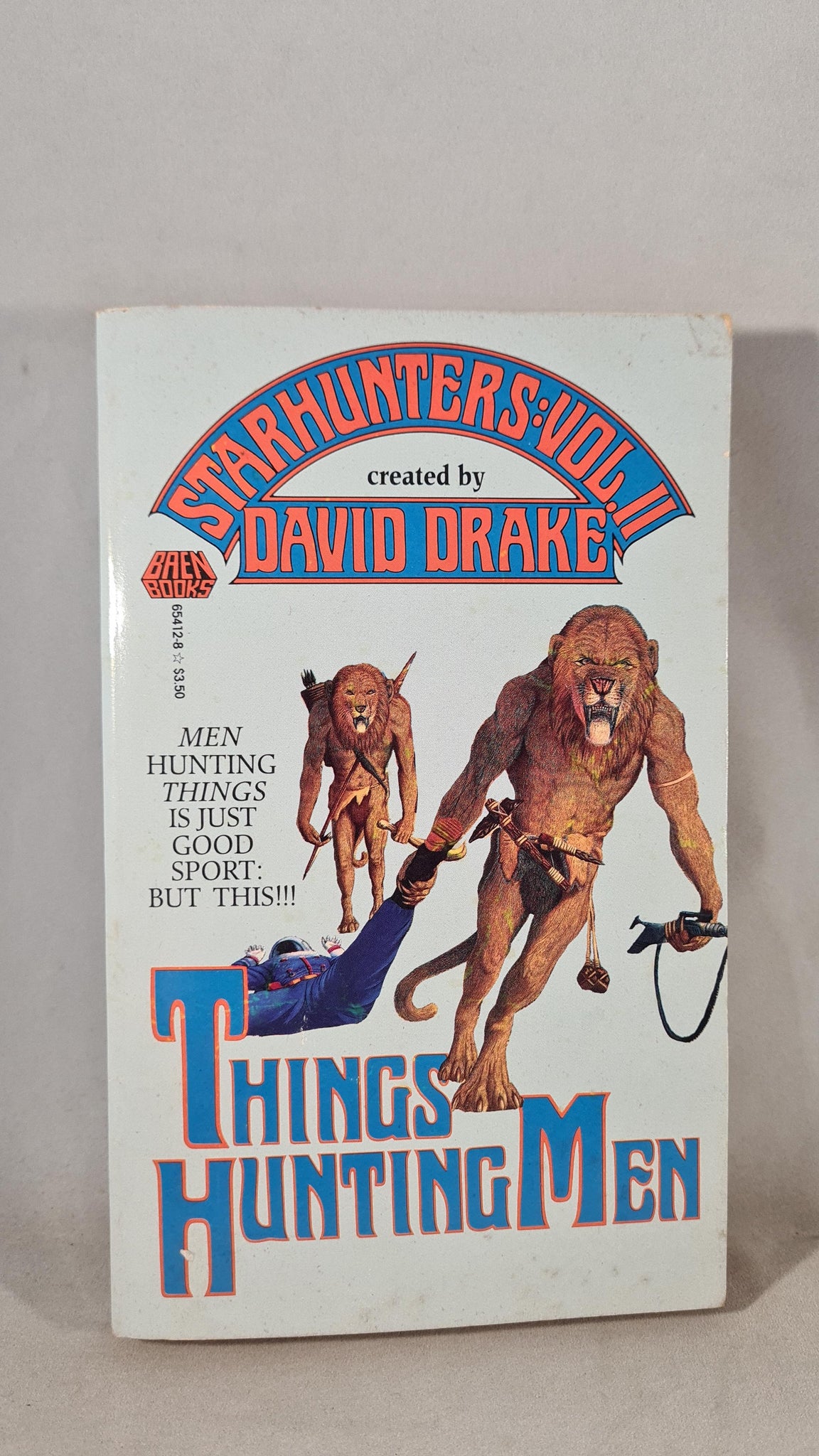 David Drake - Things Hunting Men, Baen Books, 1988, Inscribed, Signed ...