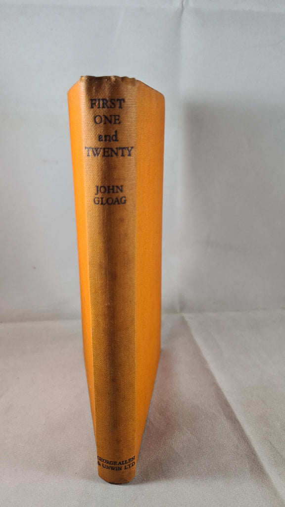John Gloag - First One and Twenty, George Allen, 1946 – Richard Dalby's ...
