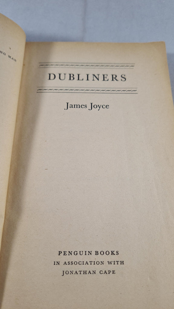 James Joyce - Dubliners, Penguin Books, 1956, Paperbacks – Richard ...