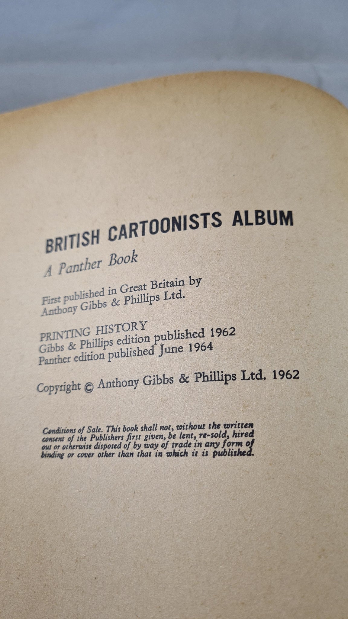 British Cartoonists Album, Panther, 1964, Paperbacks – Richard Dalby's ...
