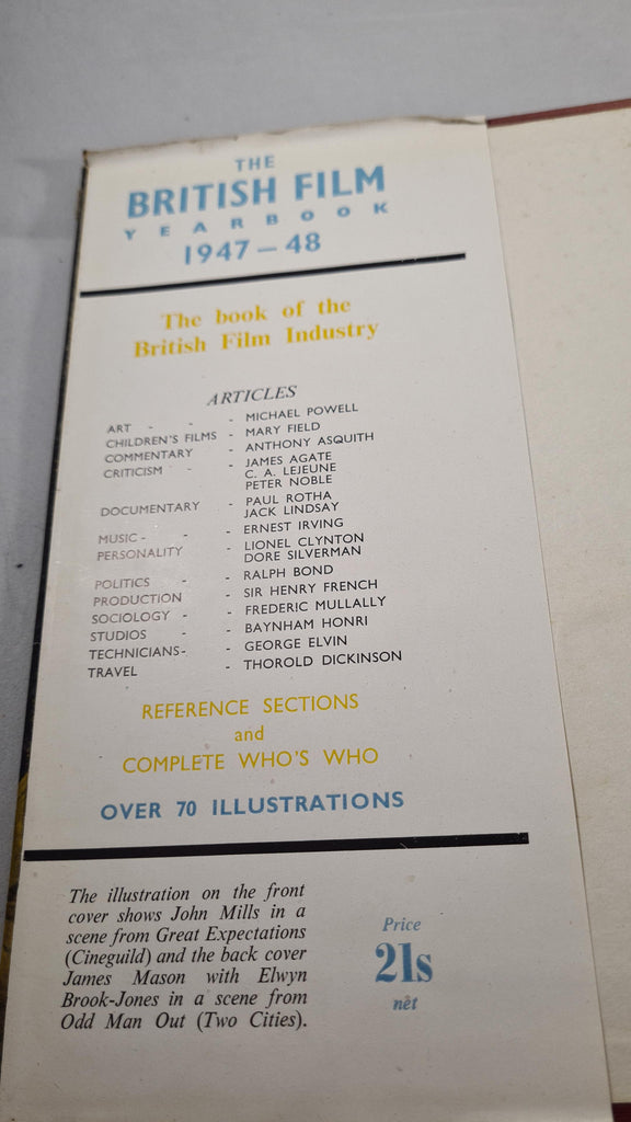 Peter Noble - The British Film Yearbook 1947-48, Skelton Robinson ...