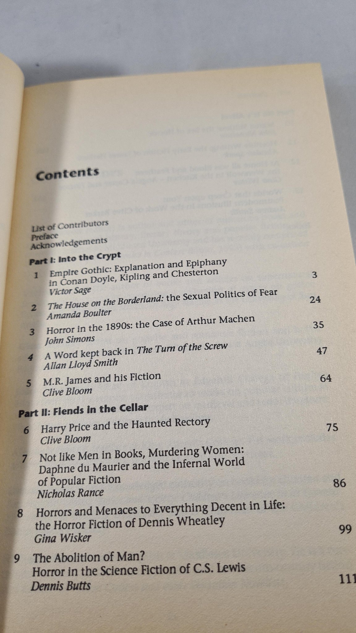 Clive Bloom - Creepers, Pluto Press, 1993, Paperbacks – Richard Dalby's ...