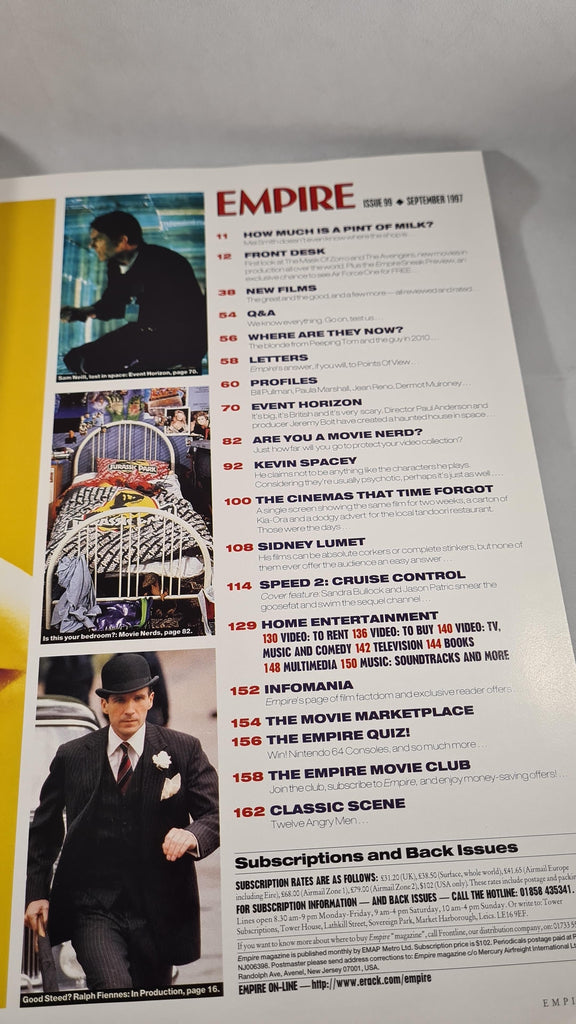 Empire Magazine September 1997 – Richard Dalby's Library