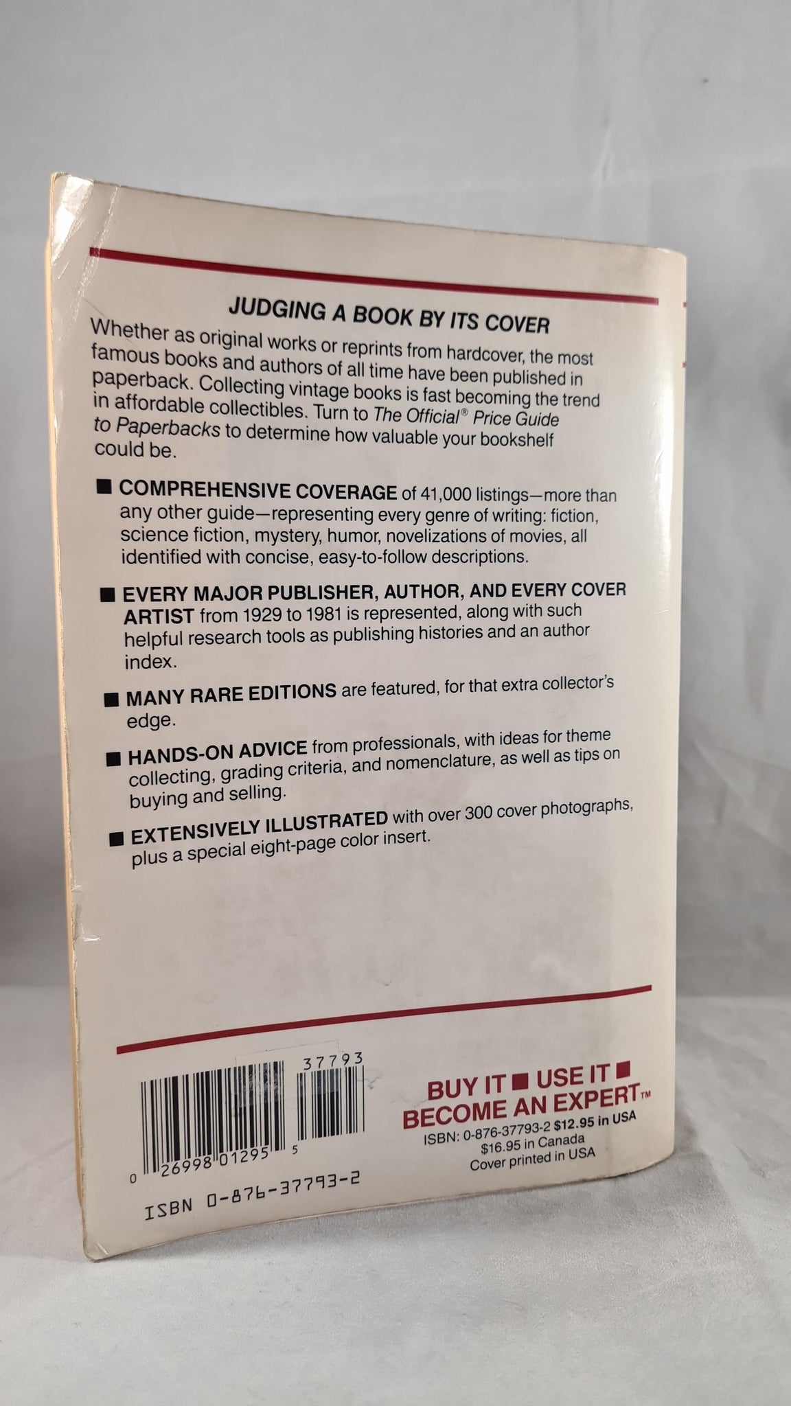 Jon Warren - The Official Price Guide Paperbacks, House of Collectible ...