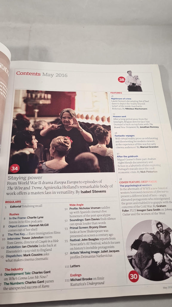 Sight & Sound International Film Magazine Volume 26 Issue 5 May 2016 ...