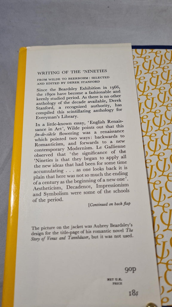 Derek Stanford - Writing of the 'Nineties, Everyman's Library, 1971 ...