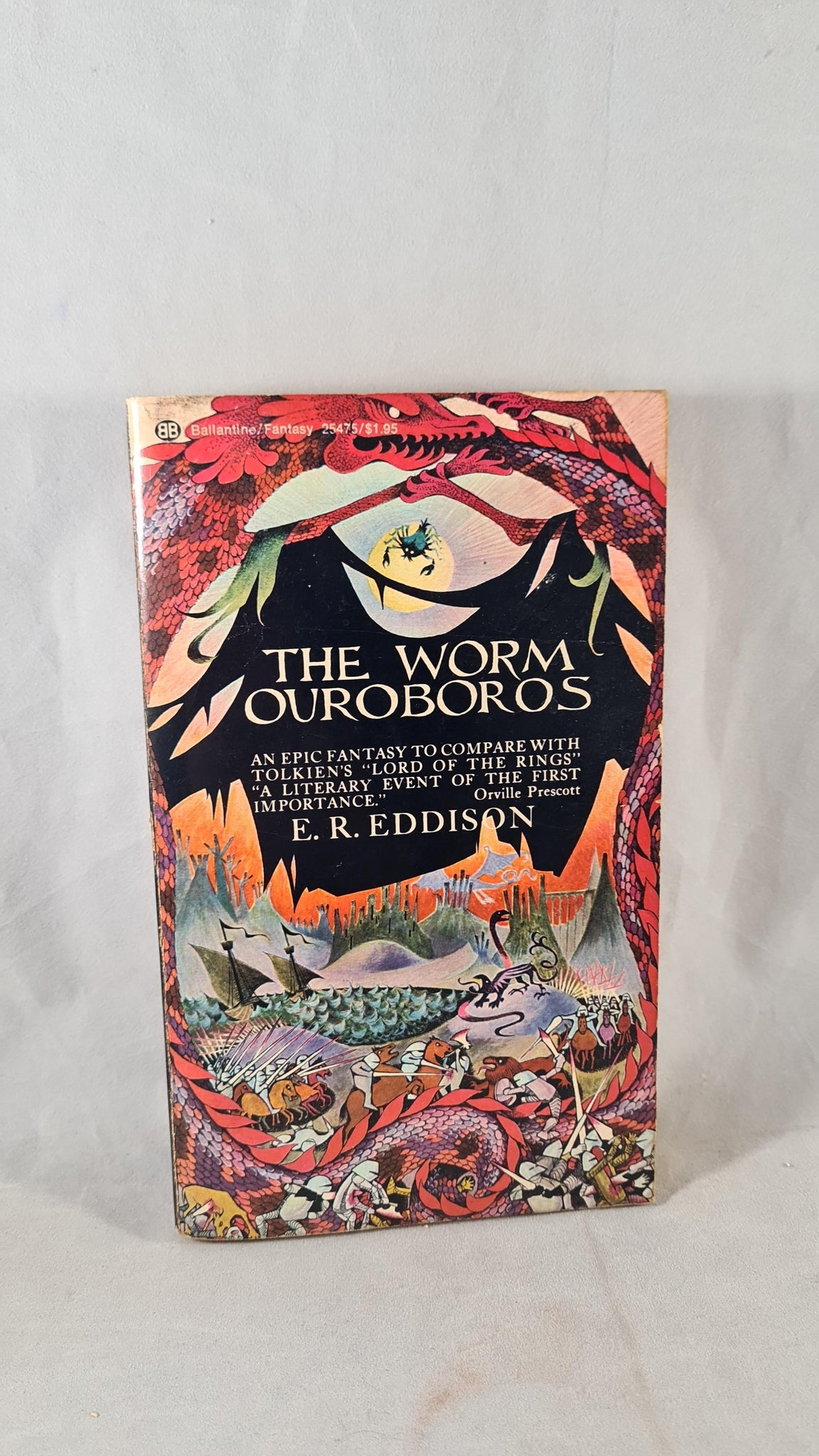E R Eddison - The Worm Ouroboros, Ballantine, 1976, Paperbacks ...