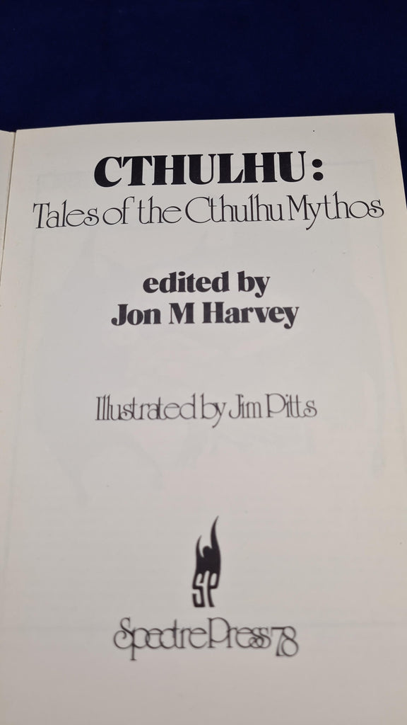Jon M Harvey - Cthulhu : Tales of the Cthulhu Mythos 3, 1978 – Richard ...