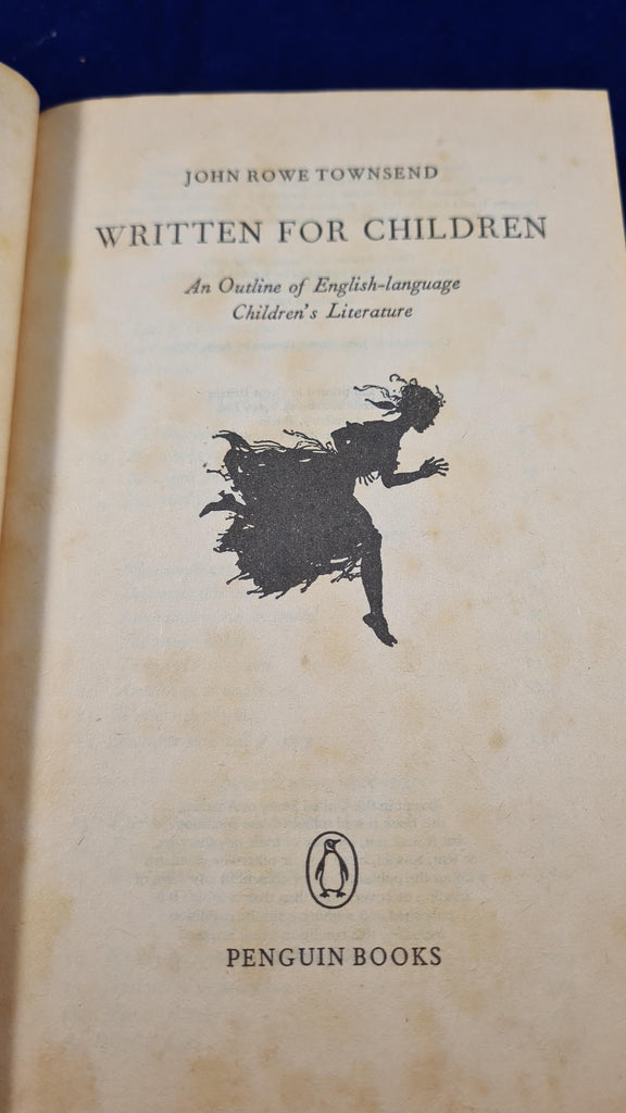 John Rowe Townsend - Written For Children, Penguin, 1977, Paperbacks ...