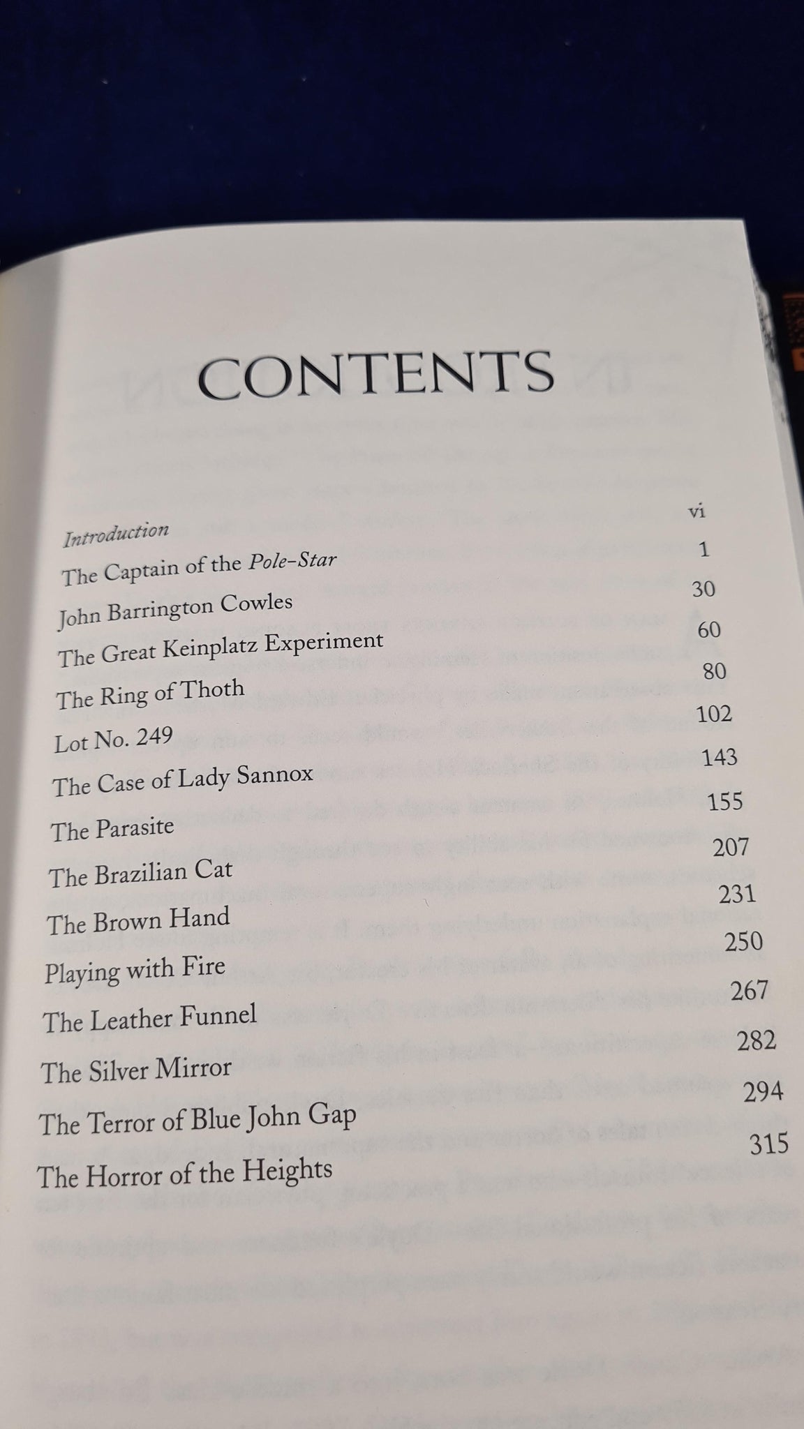 Arthur Conan Doyle - The Horror of The Heights, Fall River Press, 2010 ...