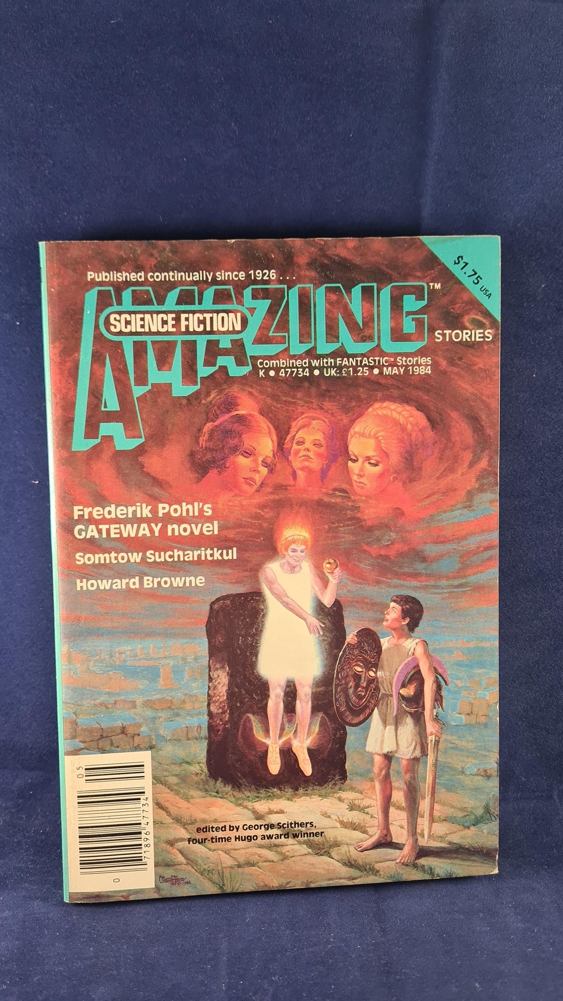Amazing Science Fiction Stories January & May 1984, Frederick Pohl ...