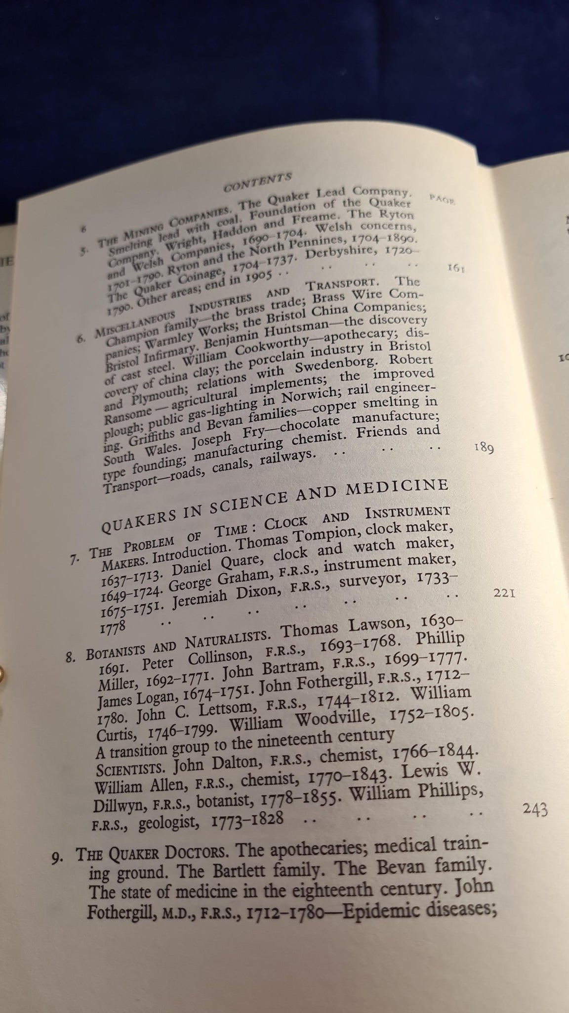 Arthur Raistrick - Quakers in Science & Industry, David & Charles, 195 ...