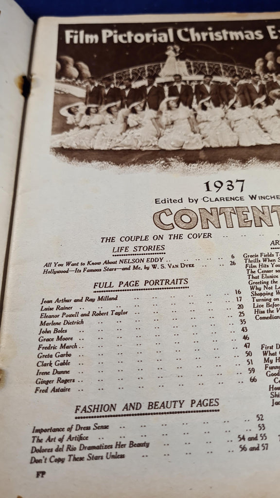 Film Pictorial Christmas Extra 1937 – Richard Dalby's Library