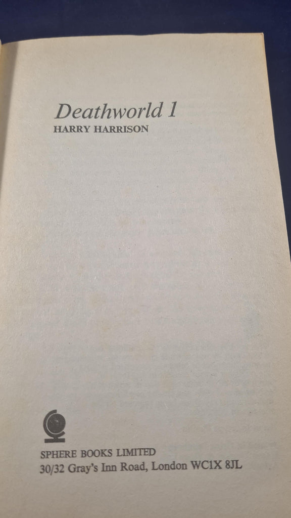 Harry Harrison - Deathworld 1, Sphere Books, 1982, Paperbacks – Richard ...