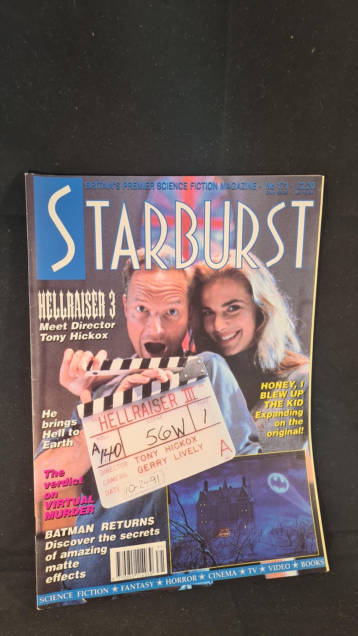 Starburst Magazine Volume 15 Number 3 November 1992 Number 171 ...