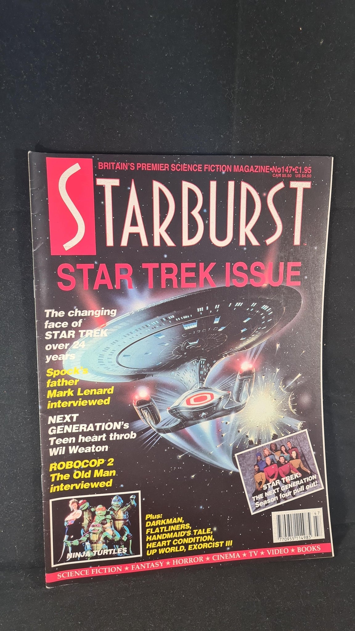Starburst Magazine Volume 13 Number 3 November 1990 – Richard Dalby's ...