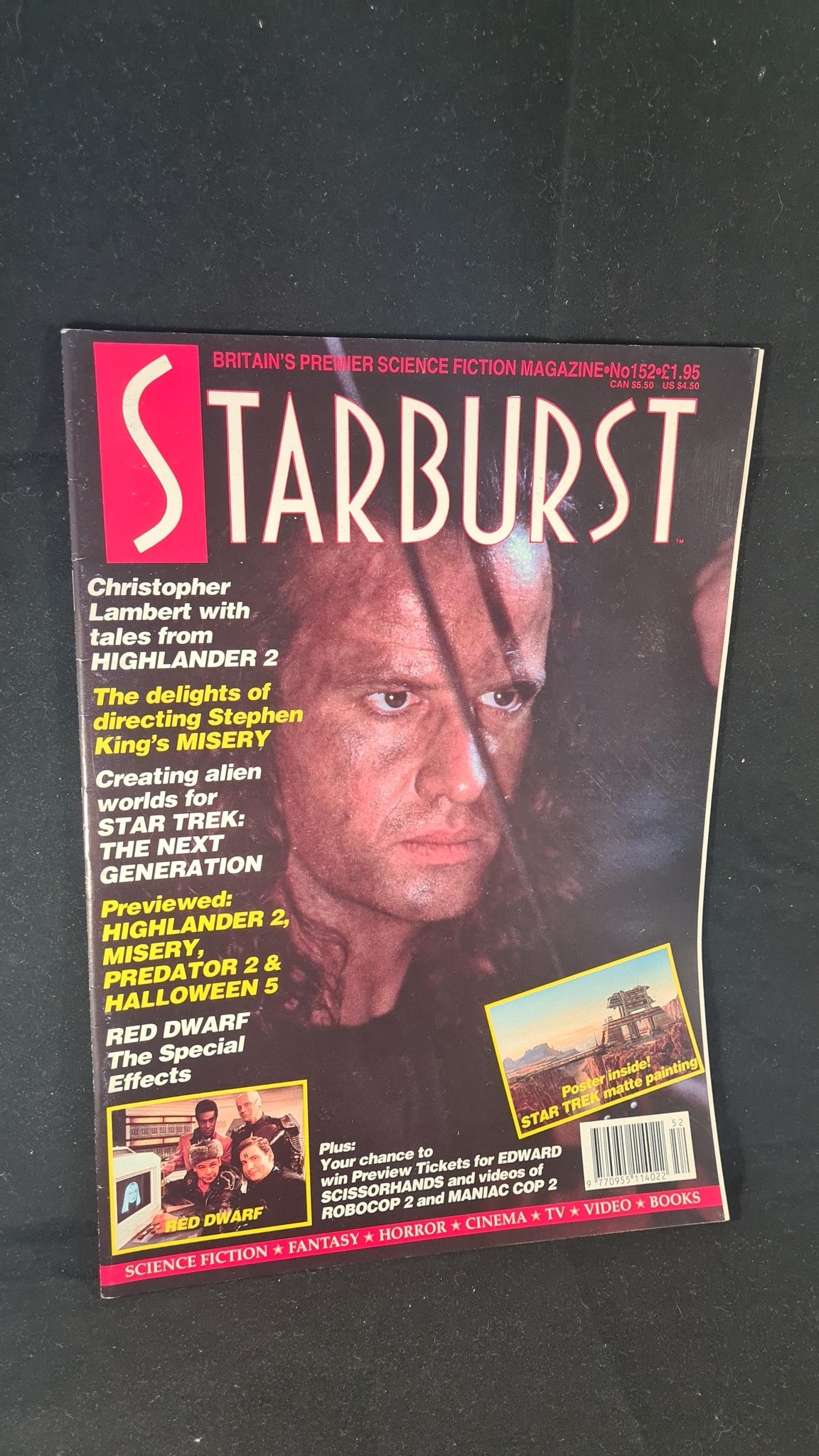 Starburst Magazine Volume 13 Number 8 April 1991 – Richard Dalby's Library