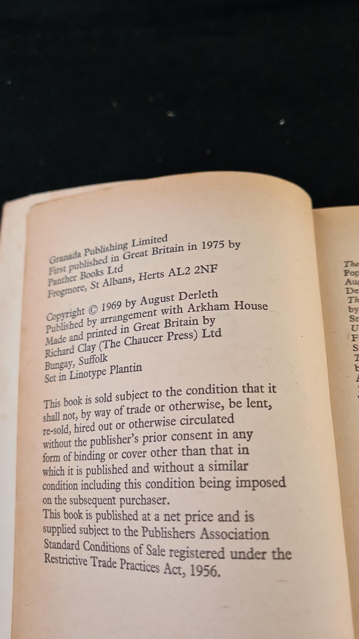 H P Lovecraft & Others - Tales of the Cthulhu Mythos Volume 1, Panther ...