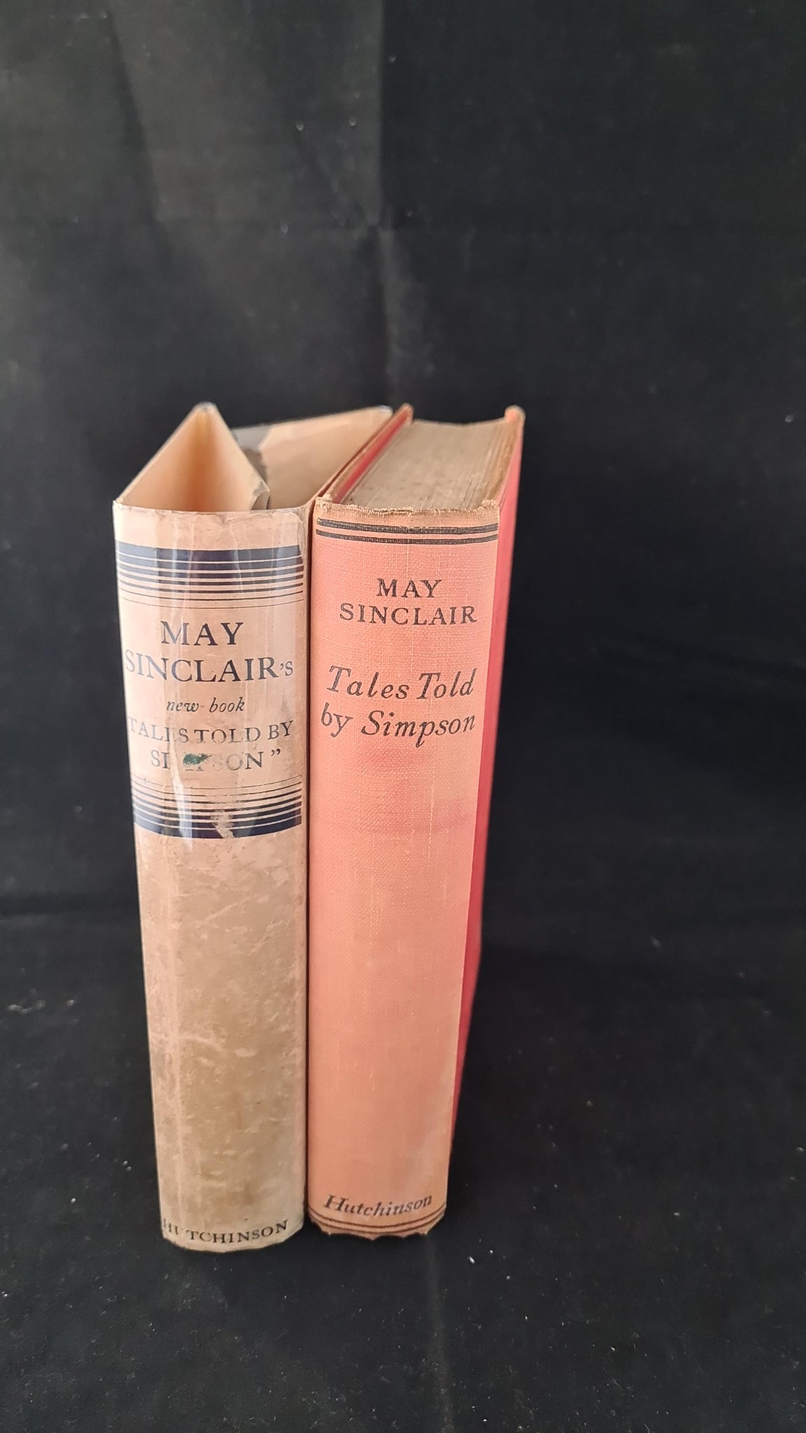 May Sinclair - Tales Told by Simpson, Hutchinson, 1930, First Edition ...