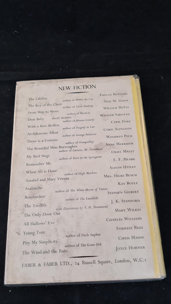 Anne Ridler - Best Ghost Stories, Faber & Faber, 1945, First Edition ...