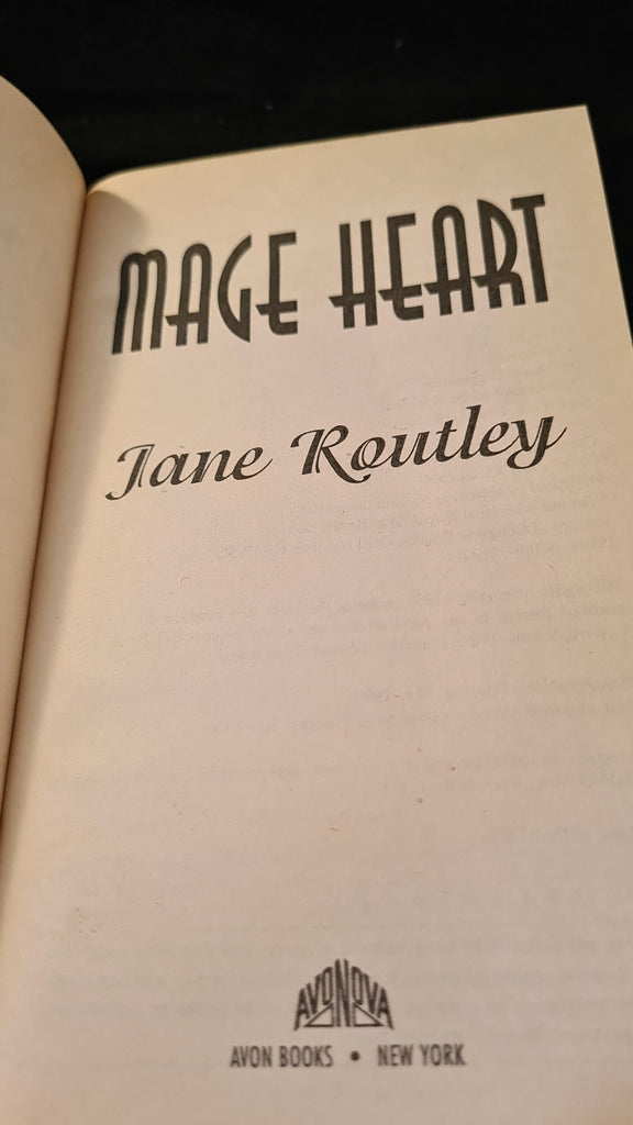 Jane Routley - Mage Heart, Avon Books, 1997, Paperbacks – Richard Dalby ...