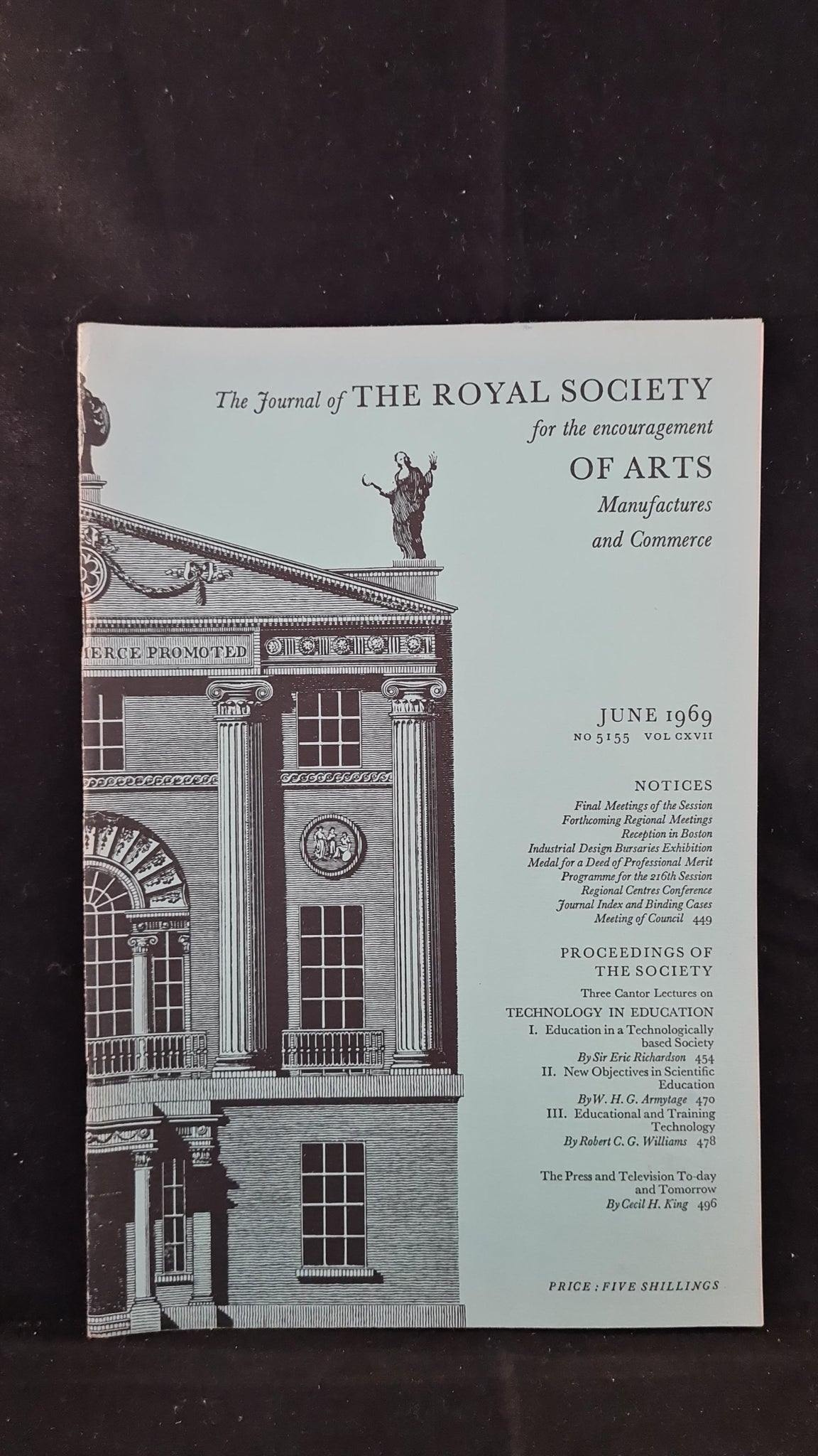 Journal of The Royal Society Of Arts June 1969 – Richard Dalby's Library
