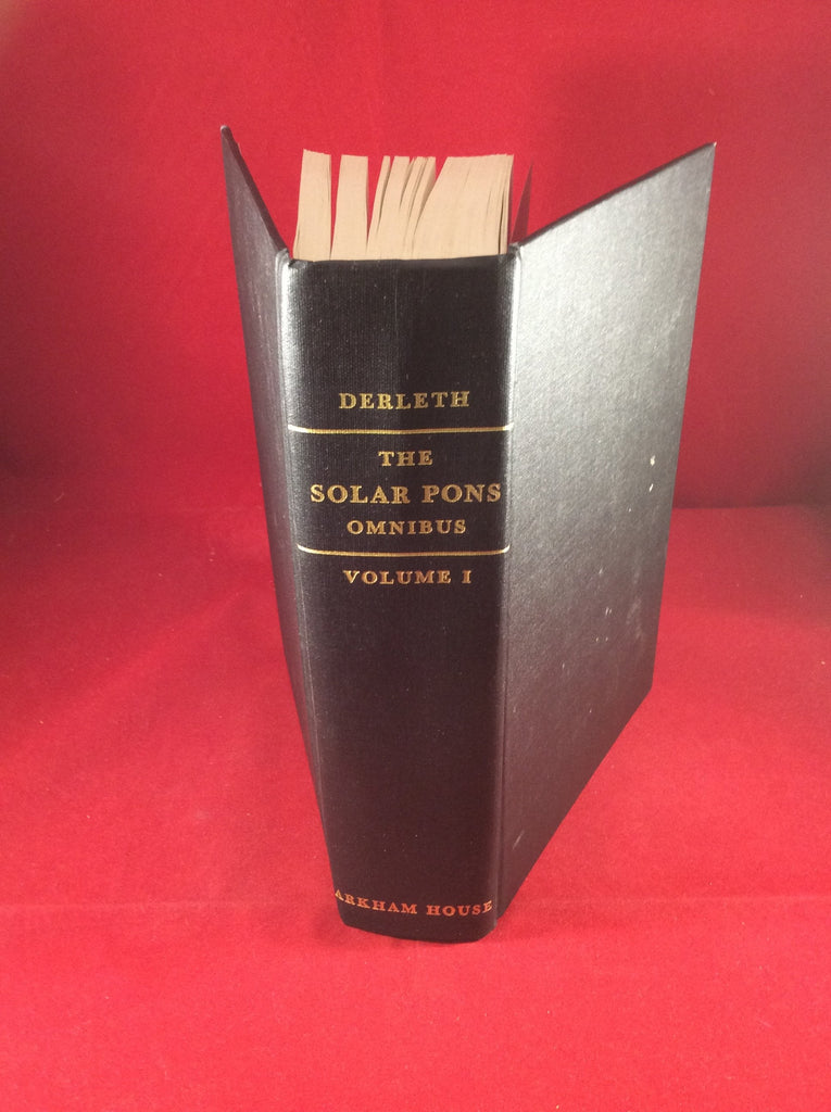 August Derleth, The Solar Pons Omnibus Volumes I & II, Arkham House, 1 ...